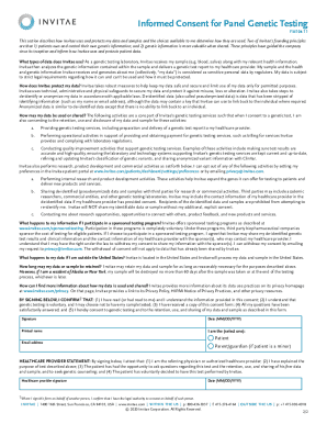 Fillable Online Patient Consent for Cardiovascular Genetic Testing ...