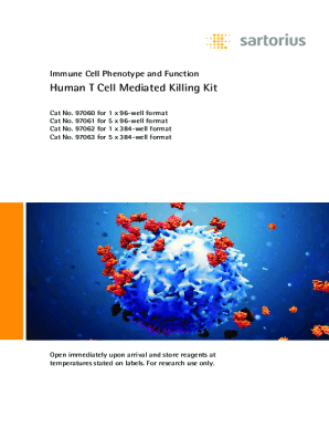 Fillable Online Cytotoxic T Cell OverviewThermo Fisher Scientific - US ...