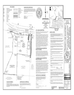 Fillable Online PROPERTY LINE ADJUSTMENT BENTONVILLE, ARKANSAS Fax ...