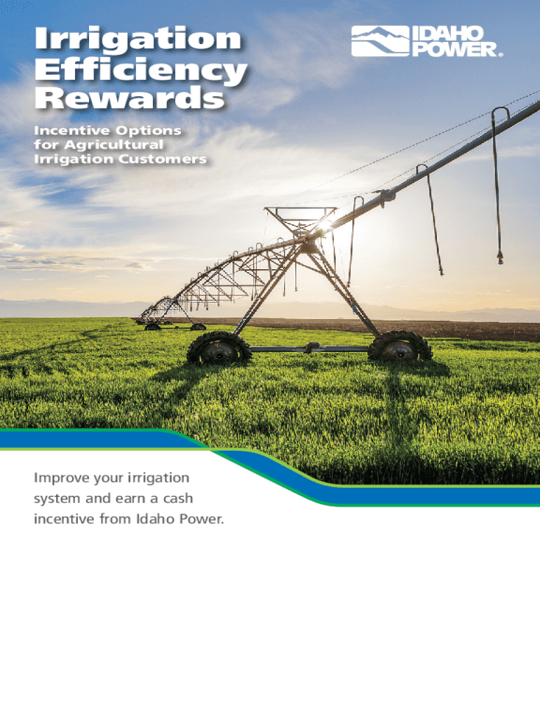 Fillable Online Irrigation Efficiency Rewards: Frequently Asked Questions Fax Email Print ...
