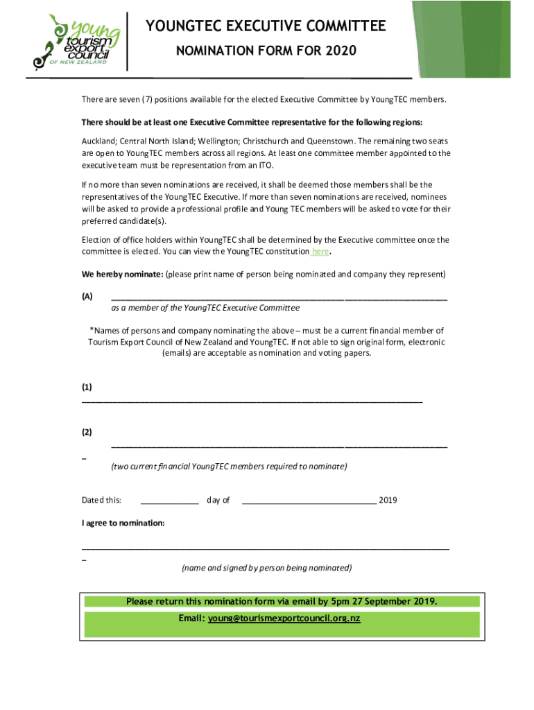 Fillable Online LAA New Leaders Nomination Form - Leadership Anne Arundel Fax Email Print ...