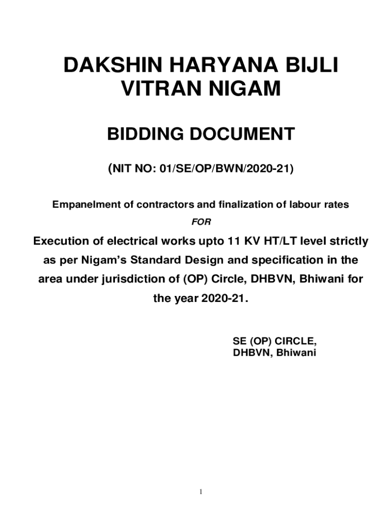 Fillable Online uttar haryana bijli vitran nigam limited - EQ Mag Pro Fax Email Print - pdfFiller