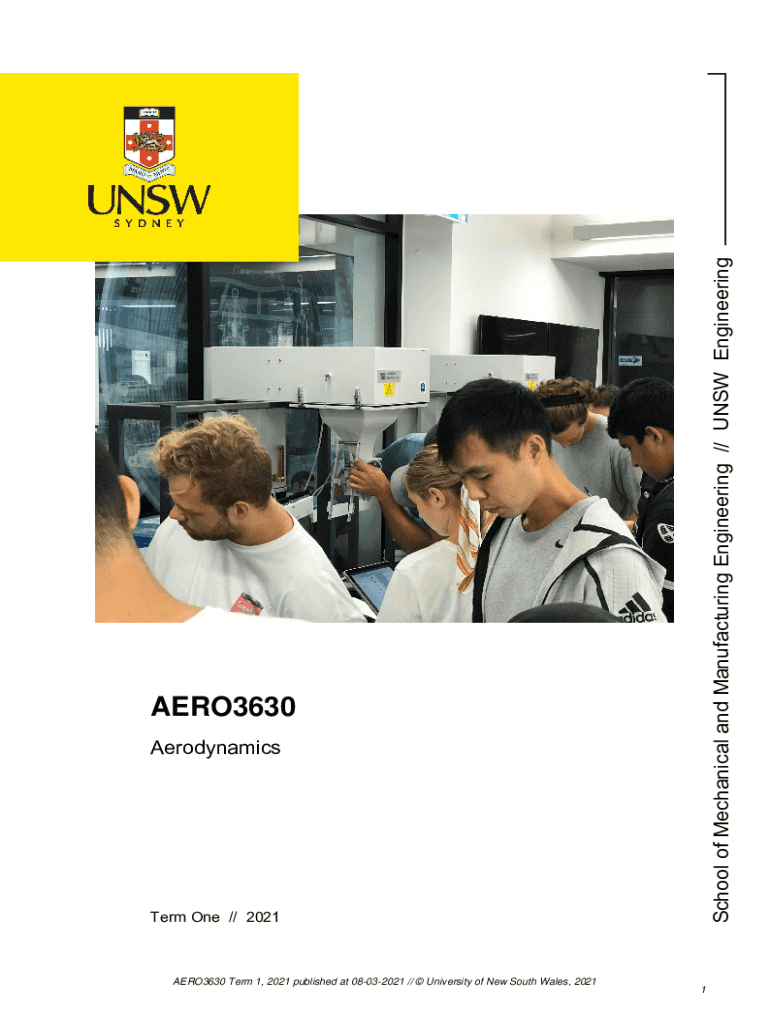 Fillable Online School of Mechanical and Manufacturing Engineering, UNSW. Fax Email Print ...