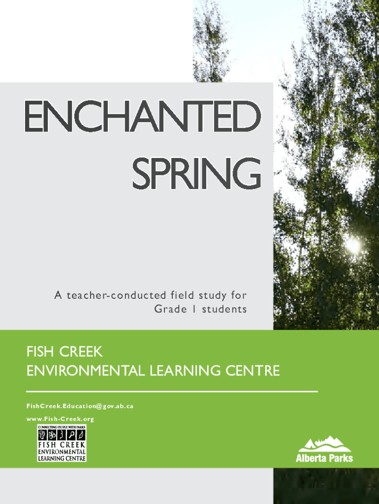 Fillable Online open alberta a teacher-conducted field study for Grade ...