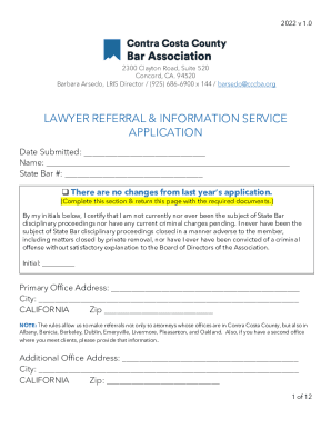 Fillable Online Join our lawyer referral service Fax Email Print ...