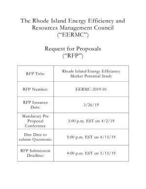 Fillable Online The Rhode Island Energy Efficiency and Resources ...