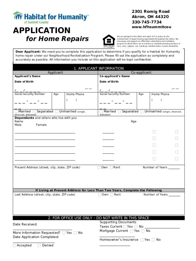Green Mountain Home Repair ProgramEligibility Intake Doc Template ...