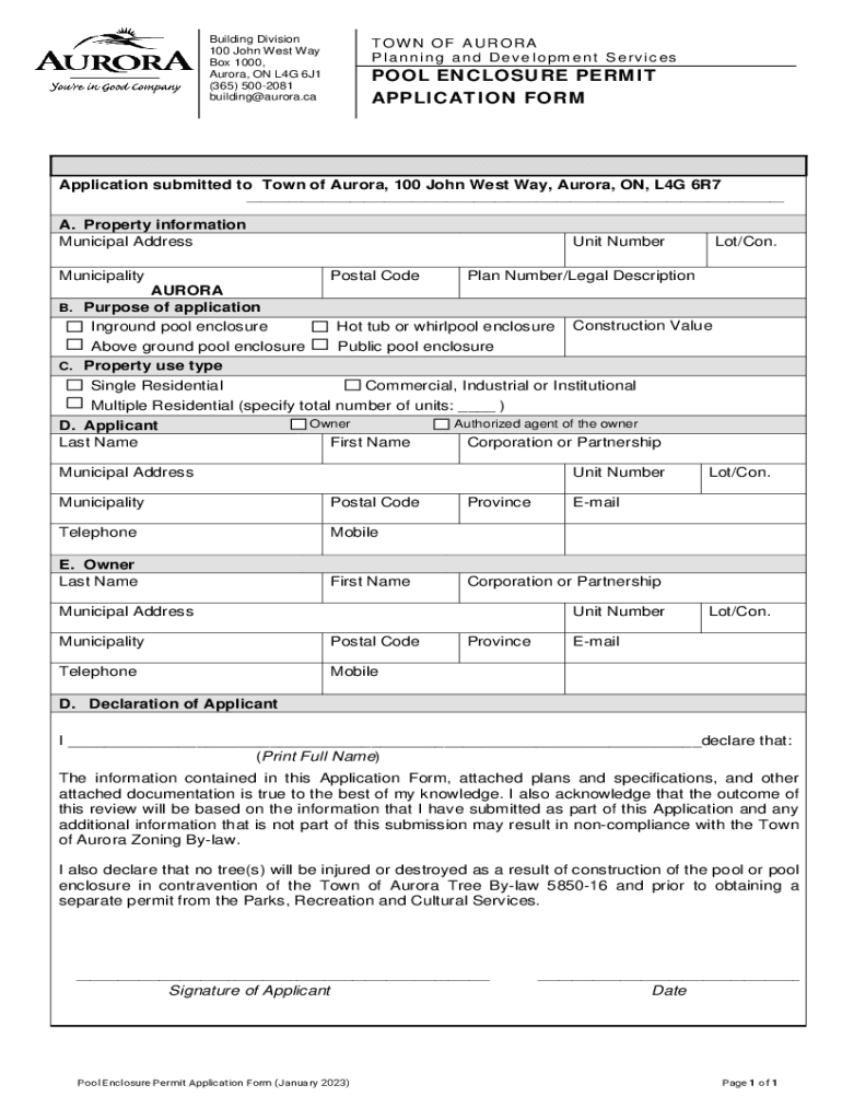 Fillable Online Aurora Town Hall - 100 John West Way - MapQuest Fax Email Print - pdfFiller