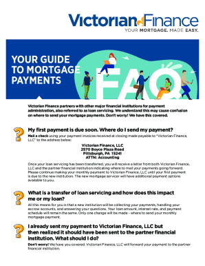 Fillable Online YOUR GUIDE TO MORTGAGE PAYMENTS Fax Email Print - pdfFiller