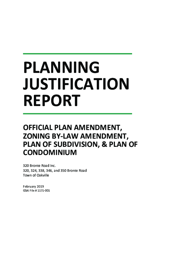 Fillable Online Proposed Official Plan Amendment, Zoning By-Law ...