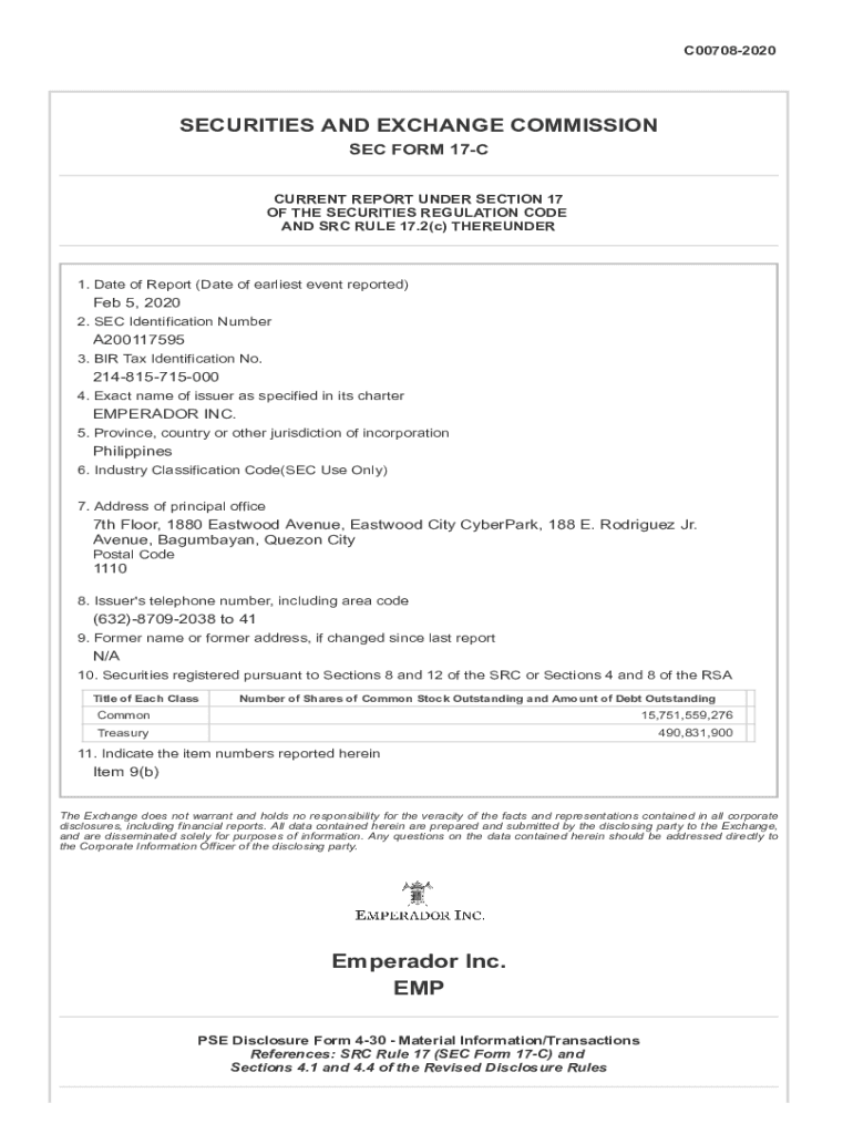 Fillable Online Sale of Treasury Shares to Arran - Emperador Brandy Fax Email Print - pdfFiller