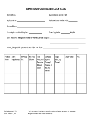 Fillable Online ag utah Pesticide Applicator Recordkeeping Form.pdf Fax ...