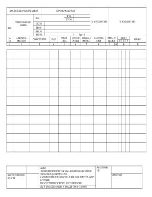 Fillable Online QP Template for Manufacturers - Leonardo Fax Email ...