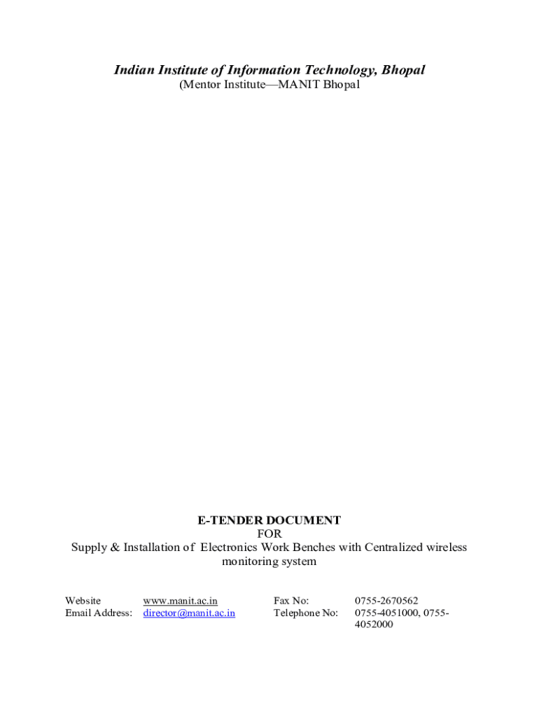 Fillable Online Indian Institute of Information Technology, Bhopal Fax Email Print - pdfFiller