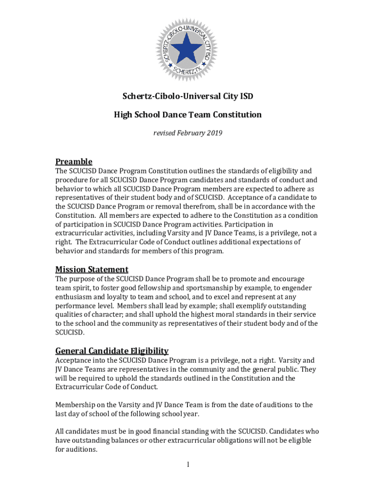 Fillable Online Guidelines and Procedures of the Hightower Hi-Lite ...