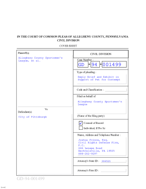 Fillable Online Note : The "Case Number" Format is Type-Year-Number, Ex ...