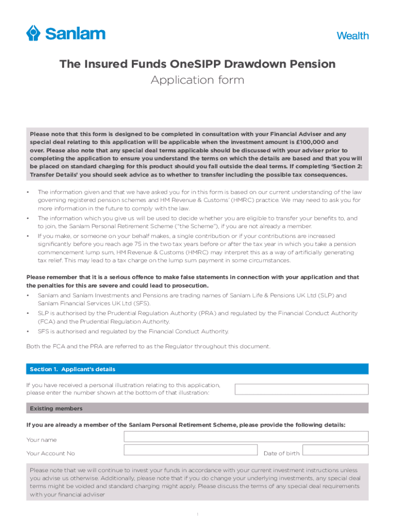 Fillable Online Pension drawdown: what is flexible retirement income? Fax Email Print - pdfFiller