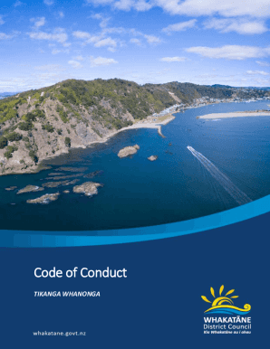 Fillable Online Code of Conduct - Nursing Council of New Zealand Fax ...