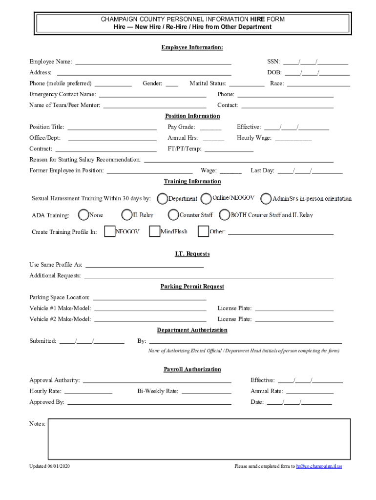 Fillable Online DCSS: New Hire Reporting - Continued - HFS - Illinois ...