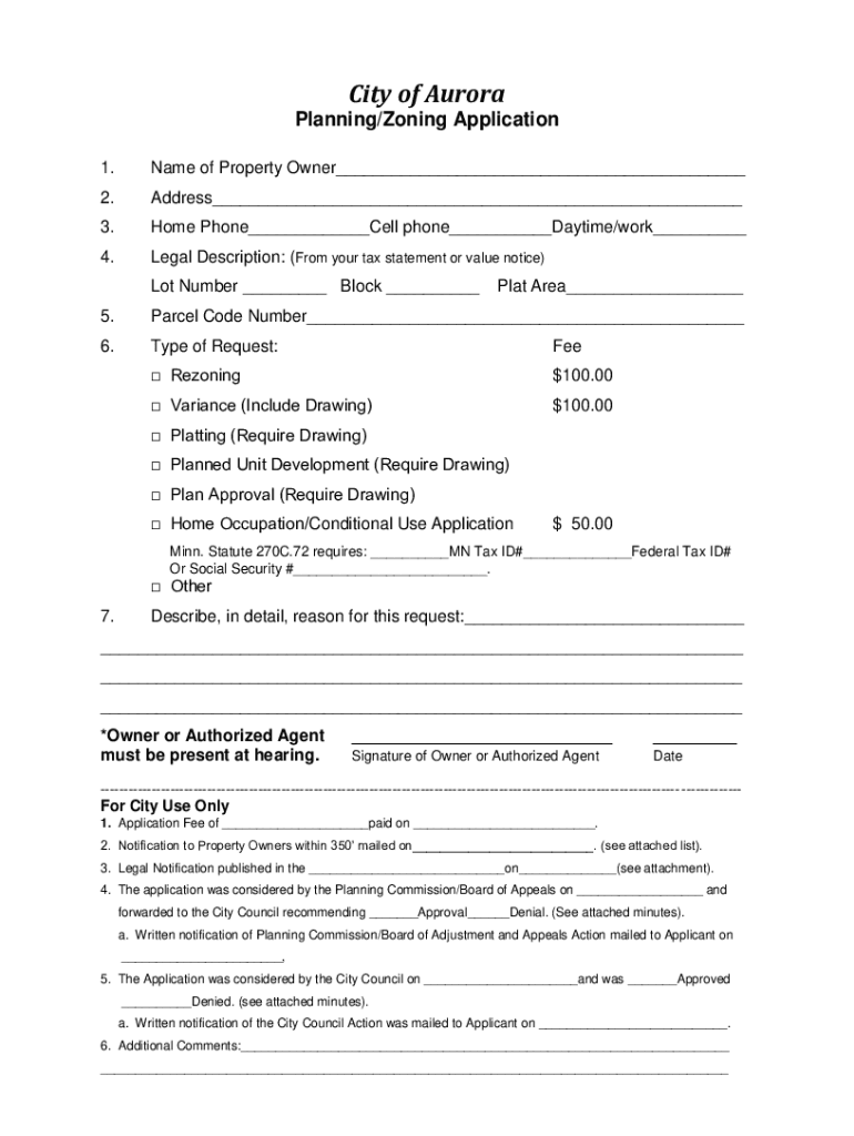 Fillable Online City of Aurora Application for Business, Sales/Use Tax ... Fax Email Print ...