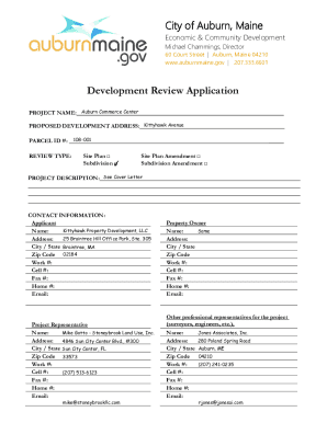 Fillable Online FINAL Dev Rev Forms 32020 SUBDIVISION.pdf Fax Email ...