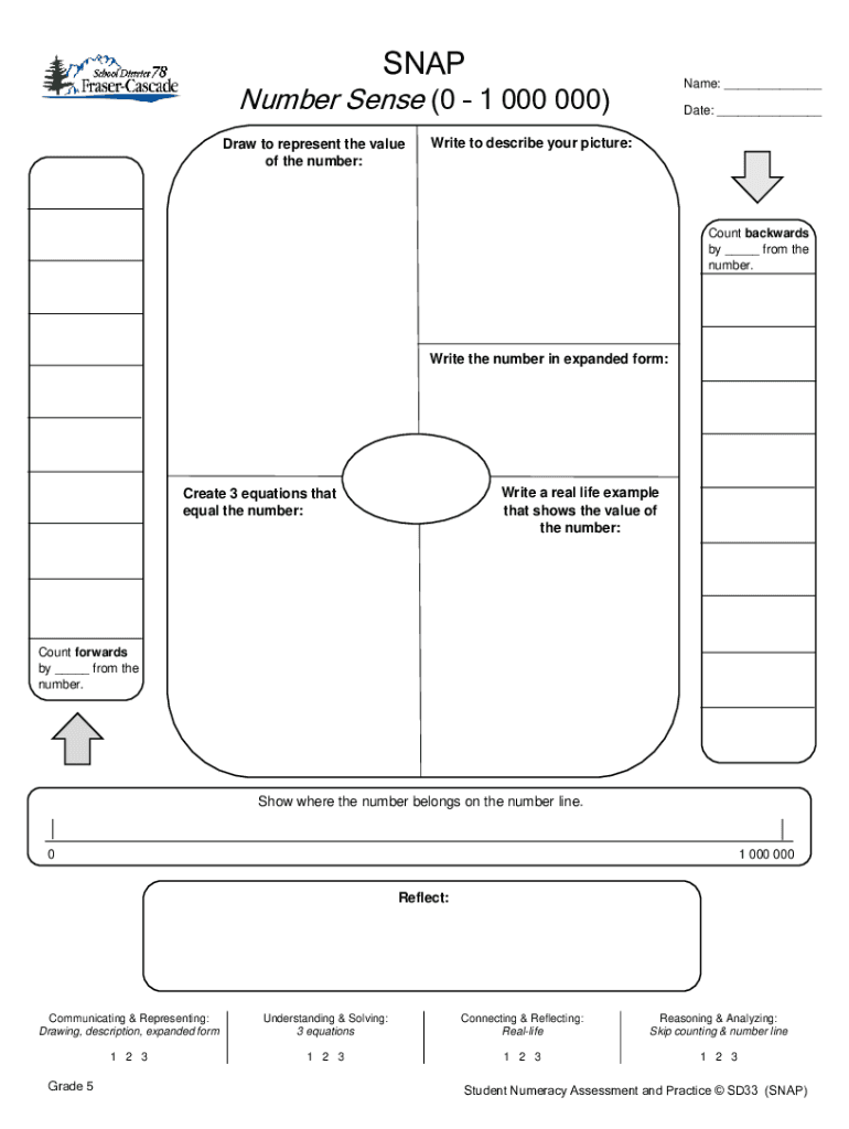 Fillable Online Student Numeracy Assessment & Practice (SNAP) Fax Email ...