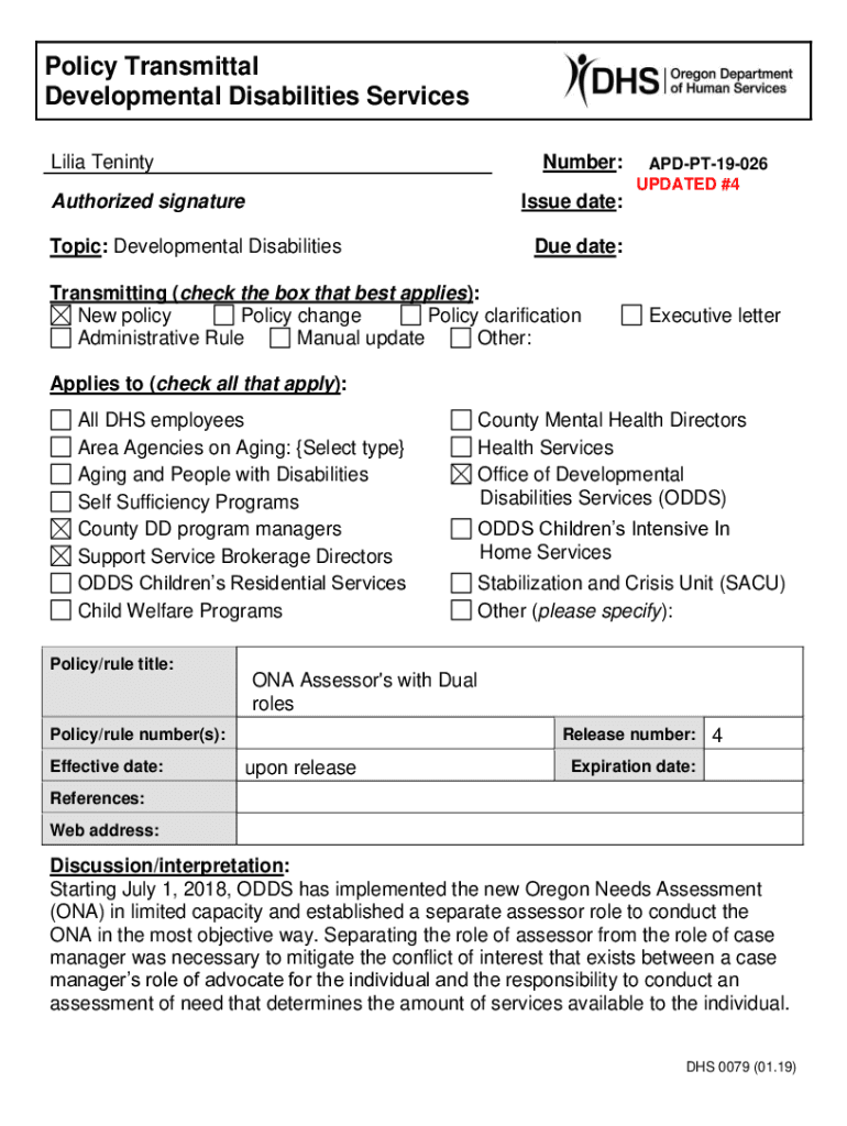 Fillable Online Developmental Disabilities Services - Transmittal Cover Page Fax Email Print ...