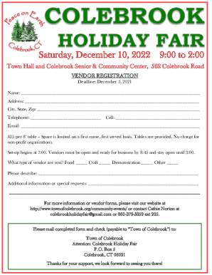 Fillable Online town of colebrook - housing plan steering committee Fax ...