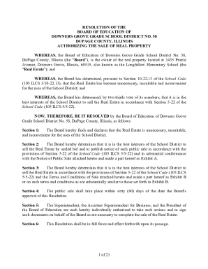 Fillable Online Resolution for the Sale of Property v5 (1).DOC Fax ...