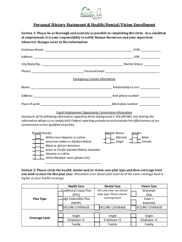 Fillable Online houston police department personal history statement Fax Email Print - pdfFiller