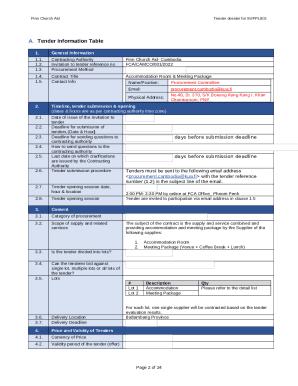 ITT (Invitation to Tender) For the supply of training delivery ... Doc ...