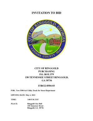 Fillable Online 150 TENNESSEE STREET RINGGOLD, Fax Email Print - pdfFiller