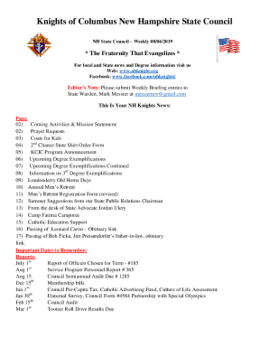 Fillable Online Mission statement - KENTUCKY STATE COUNCIL Fax Email ...