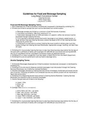 Fillable Online Food Sampling Form - Visit Virginia Beach Fax Email ...