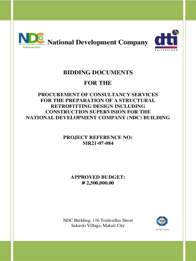 Fillable Online Part-I Tender For Appointment of structural consultant for ... Fax Email Print ...