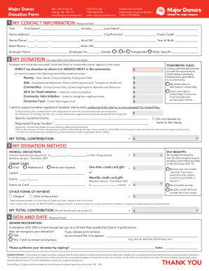 Fillable Online 2020-major-donor-donation-form.pdf Fax Email Print ...