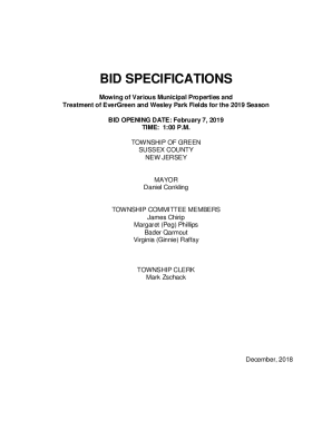 Fillable Online request for bids/invitation for bids Fax Email Print - pdfFiller