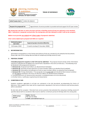 Fillable Online Tender bulletin 3017 - South African Government Fax ...