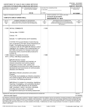 Fillable Online COMPLETE CARE AT GREEN KNOLL Fax Email Print - pdfFiller