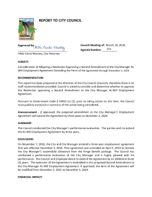 Fillable Online Resolution 14-3301 Rules of Procedure for City Council ...