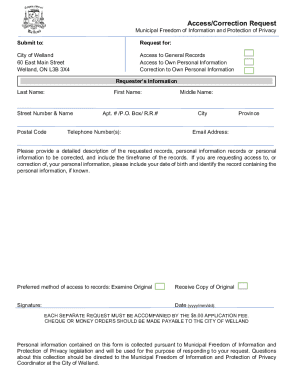 Fillable Online How to make a Freedom of Information request Fax Email Print - pdfFiller