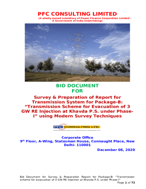 PFC Tax Free Bonds Application PDF - Scribd Doc Template | pdfFiller