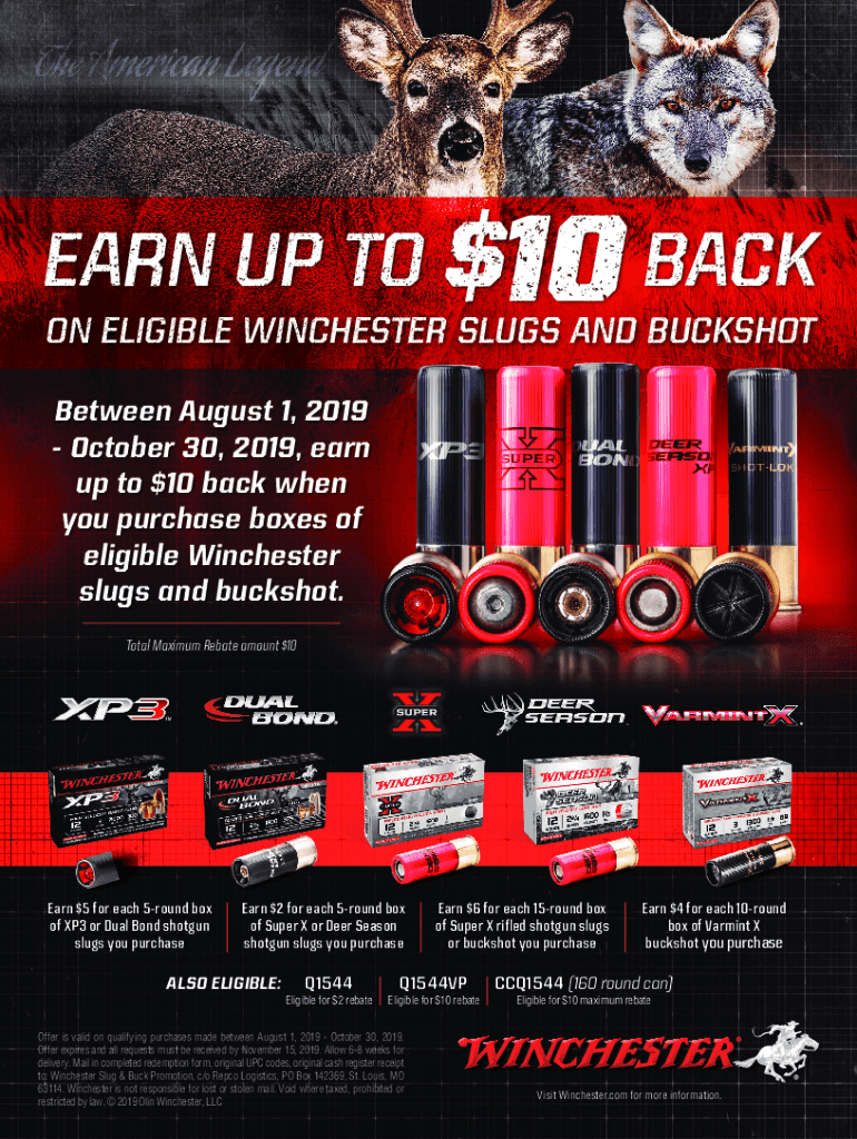 Fillable Online Winchester Super-X Rifled Slug Shotgun Ammo - 12 Gauge Fax Email Print - pdfFiller