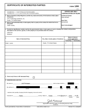 Fillable Online GTS Technology Solutions, Inc Fax Email Print - pdfFiller