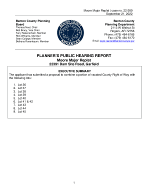 Fillable Online Requirements for ANR Applications - Benton County Fax ...