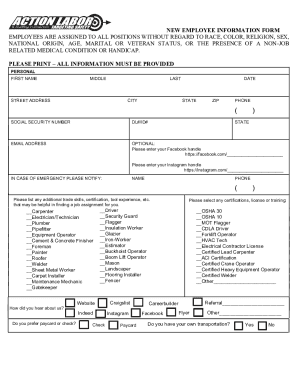 Fillable Online EEO statement - Equal Employment Opportunity Fax Email ...