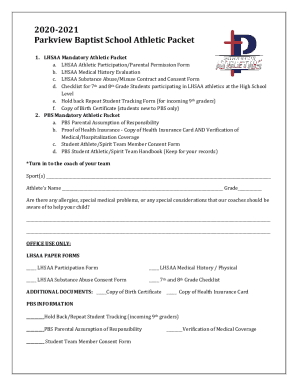 Fillable Online lhsaa substance abuse/misuse contract and consent form ...