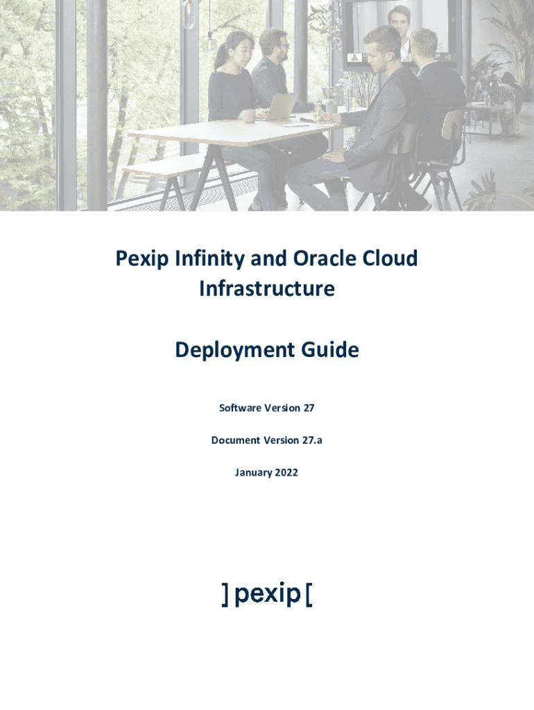 Fillable Online Pexip Infinity and Oracle Cloud Infrastructure ...