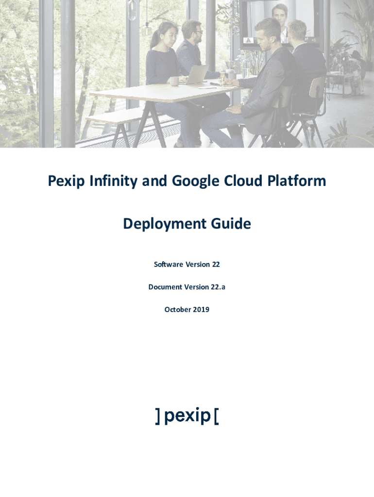 Fillable Online Deploying Pexip Infinity on Google Cloud Platform - Pexip Infinity Docs Fax ...
