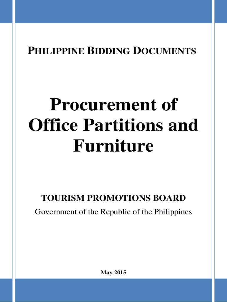 Fillable Online Invitation to Bid for the Procurement of Office ...